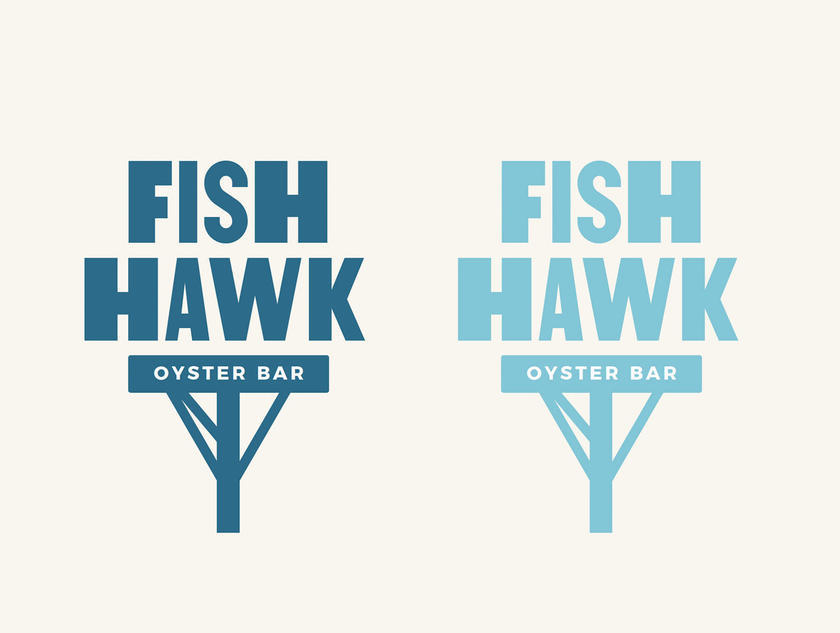 Fish Hawk Logo The Fishhawk – Gil Shuler Graphic Design